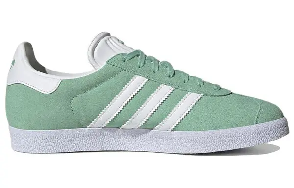 Adidas Gazelle Low Top Sneakers - Pulse Mint/cloud White/gold Metallic