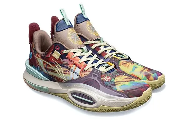 LI-NING Wade All City 10 X Marvel "multicolor" Athletic Sneakers