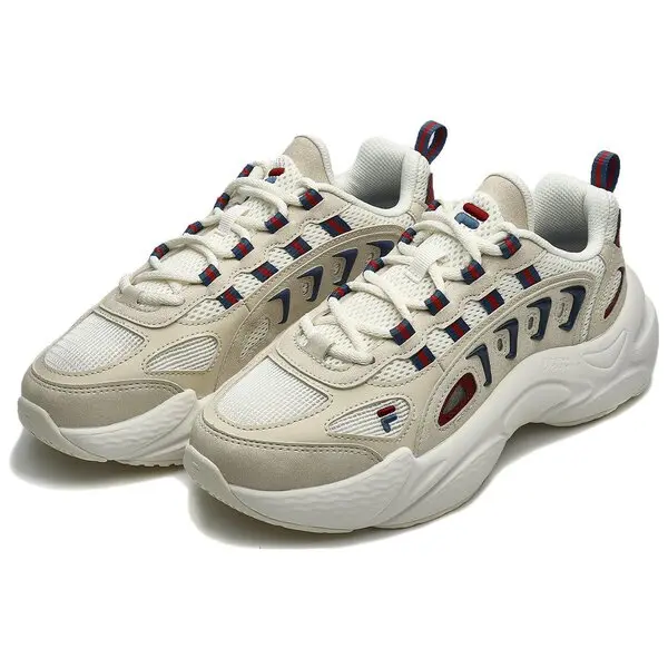 FILA FUSION Fashion Daddy Shoes - Beige/red