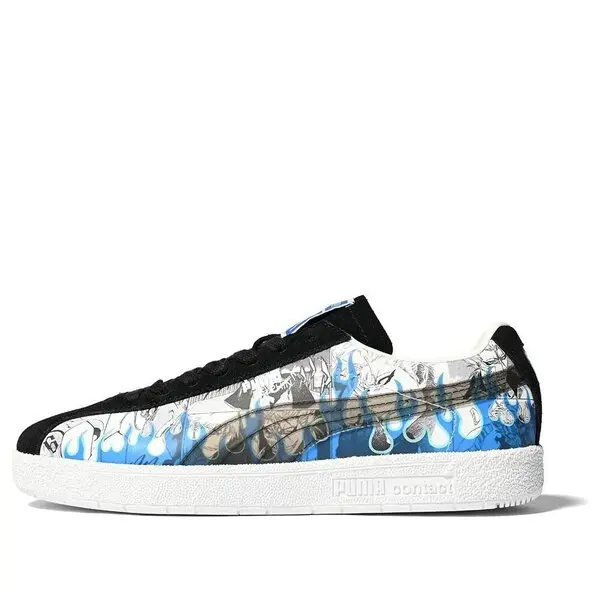 PUMA X Bleach Delphin Blue Jaguar Sneakers - White/black/blue