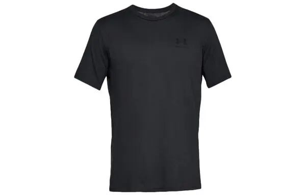 Under Armour Sportstyle Training Sports Short Sleeve Couple Style - Black