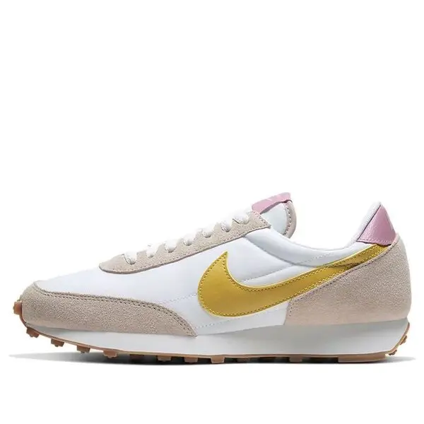 Nike Daybreak "fossil Stone Saffron Quartz - Gray/white/fiery Red