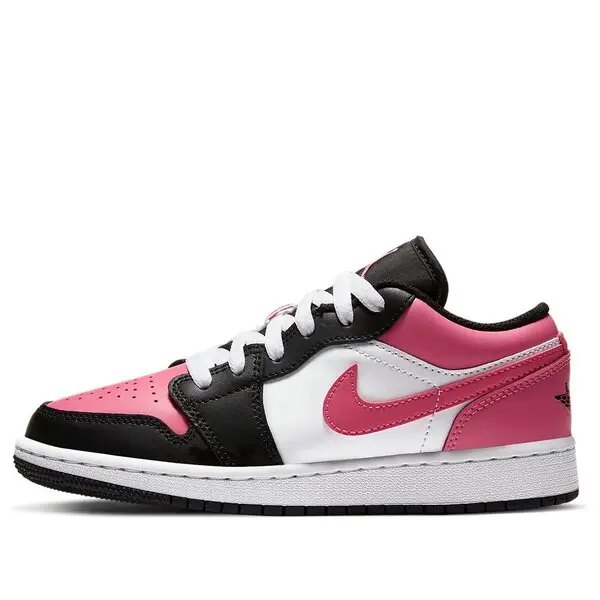 JORDAN 1 Low Sneakers - White/pinksicle/black