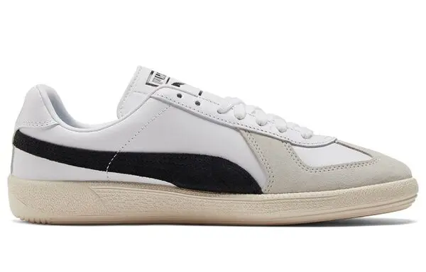 PUMA Army Trainer Low Top Sneakers - White/gray/black