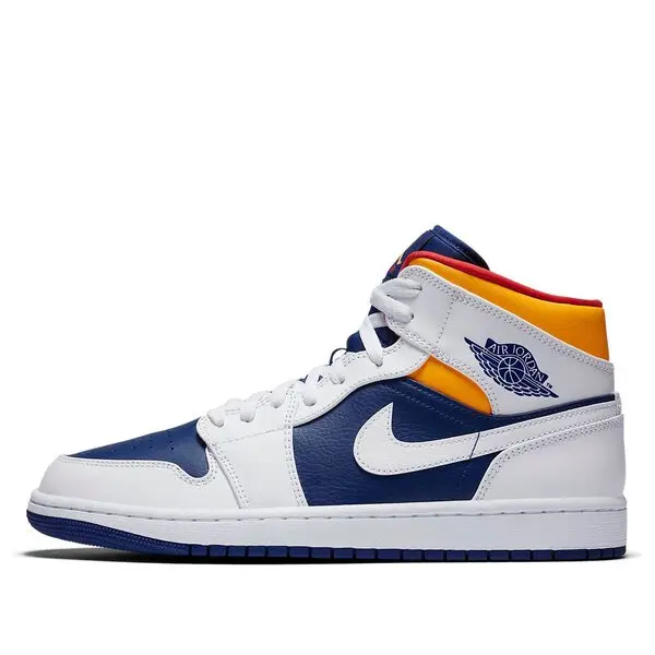 JORDAN 1 Mid Sneakers - White