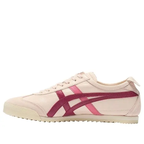 Onitsuka Tiger Nippon Made Mexico 66 Deluxe Sneakers - Ginger Peach/fuchsia Red