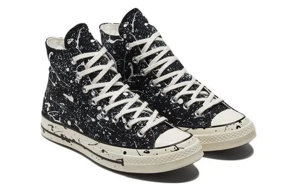 CONVERSE Chuck 70 Hi Archive Paint Splatter Sneakers