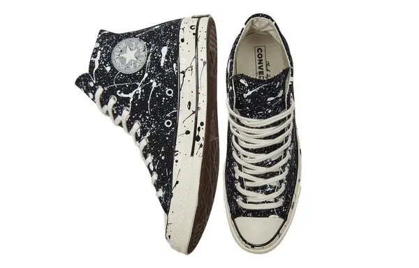 CONVERSE Chuck 70 Hi Archive Paint Splatter Sneakers