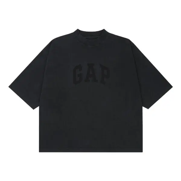 Yeezy Ss22 Dove 3/4 Sleeve Washed T-shirt - Black