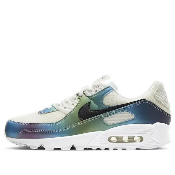 Nike Max 90 "bubble Pack" Sneakers - Summit White/black/multi Color