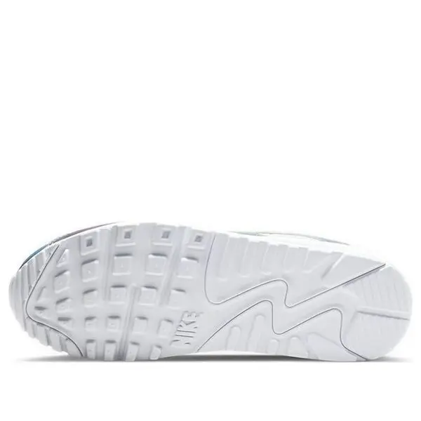 Nike Max 90 "bubble Pack" Sneakers - Summit White/black/multi Color