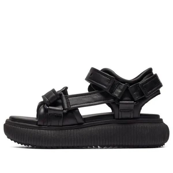 Onitsuka Tiger Belted Platform Sandals - Black/black