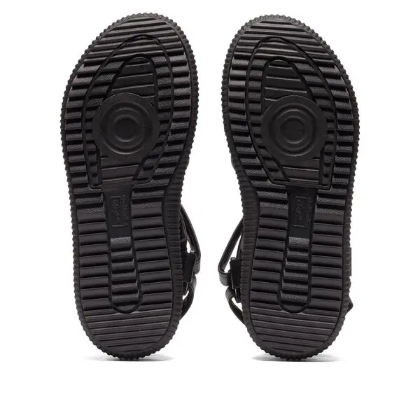 Onitsuka Tiger Belted Platform Sandals - Black/black