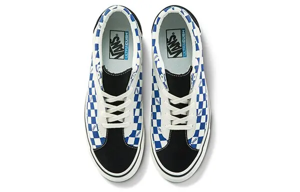 VANS Bold Ni Checkerboard Sneakers - Blue/white