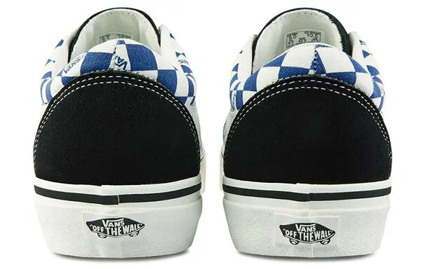 VANS Bold Ni Checkerboard Sneakers - Blue/white