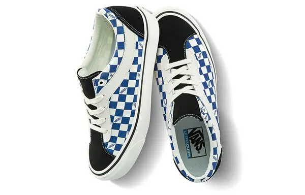VANS Bold Ni Checkerboard Sneakers - Blue/white