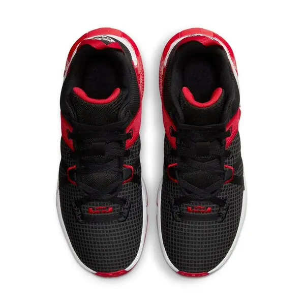 Nike Lebron Witness Ep Athletic Sneakers - Black/white-univ Red