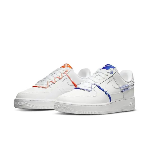 Nike Force 1 '07 Lx Sneakers - White/blue/orange