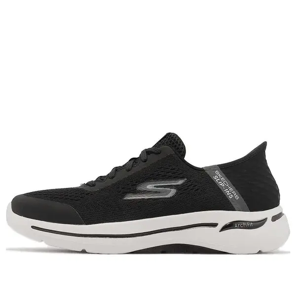 Sketchers Go Walk Arch Fit-simplicity Slip-ins Athletic Sneakers - Black