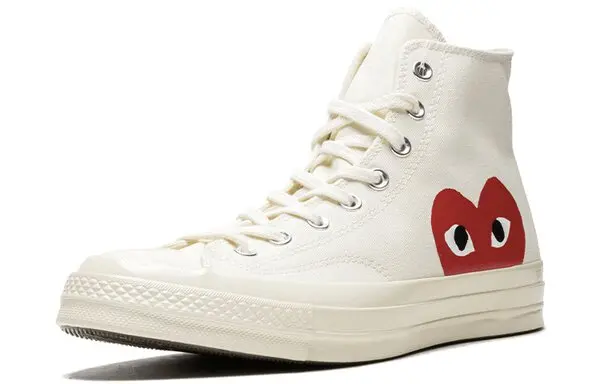 CONVERSE Comme Des Garçons X Chuck 70 Hi - /white/red