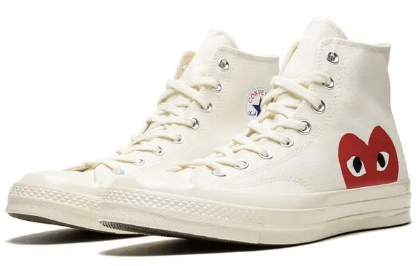 CONVERSE Comme Des Garçons X Chuck 70 Hi - /white/red