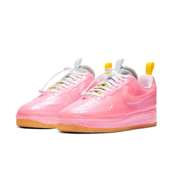 Nike Force 1 Low Experimental Athletic Sneakers - Pink