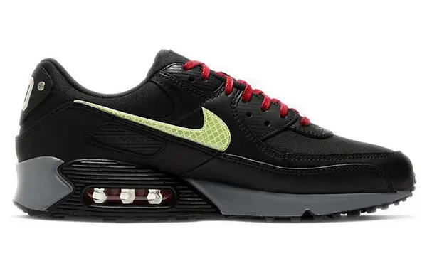 Nike Max 90 "new York City Pack" Sneakers - Black/red/volt