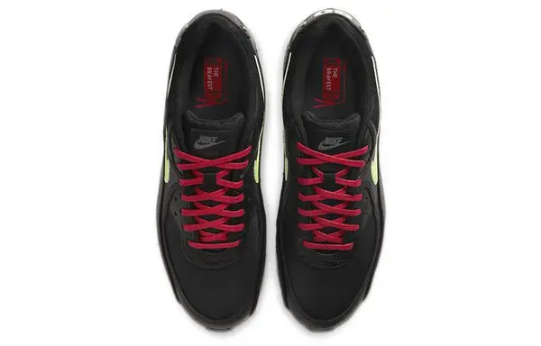 Nike Max 90 "new York City Pack" Sneakers - Black/red/volt