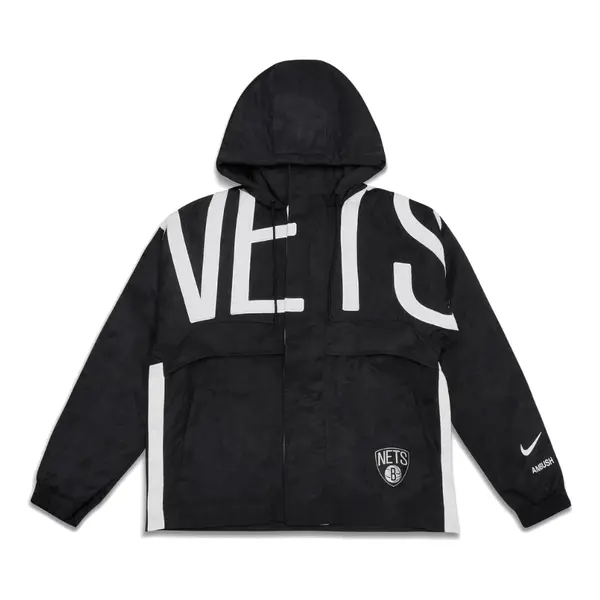 Nike X Ambush Nba Collection Nets Jacket - Black/white