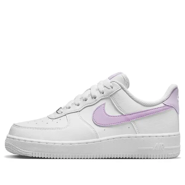 Nike Force 1 Low '07 Next Nature Sneakers - White/purple