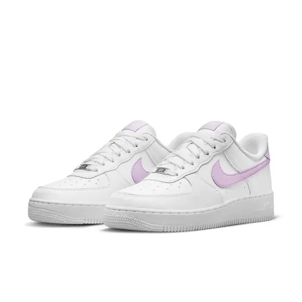 Nike Force 1 Low '07 Next Nature Sneakers - White/purple