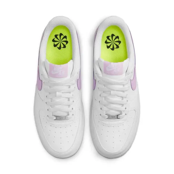 Nike Force 1 Low '07 Next Nature Sneakers - White/purple