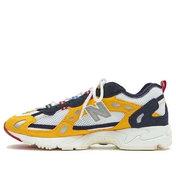 NEW BALANCE X Aimé Leon Dore 827 "yellow" Sneakers - White/yellow