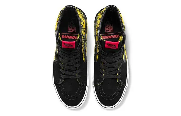 VANS House Of Terror X Sk8-hi "the Shining" High-top Sneakers - Black/yellow