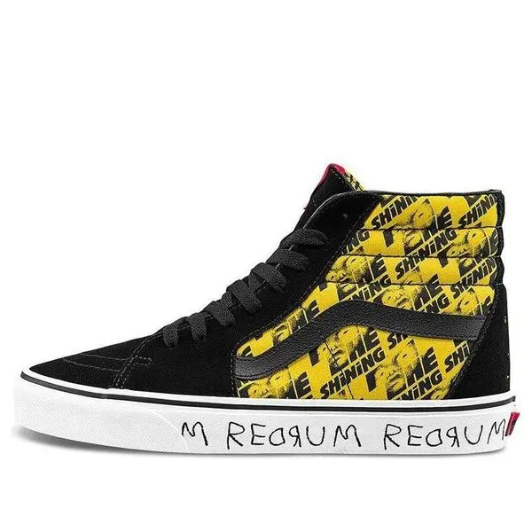VANS House Of Terror X Sk8-hi "the Shining" High-top Sneakers - Black/yellow