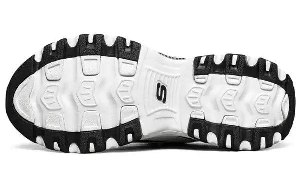 Sketchers D'lites Low Top Sneakers - White/black