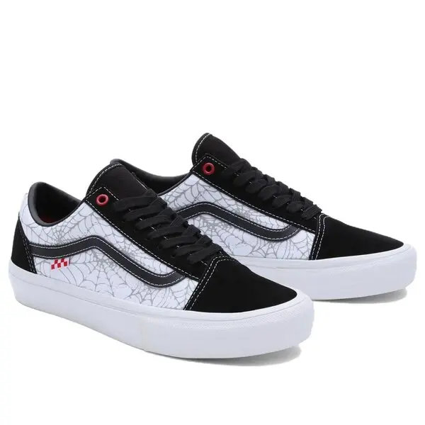 VANS Old Skool "black Widow Spider" Sneakers - Black/white