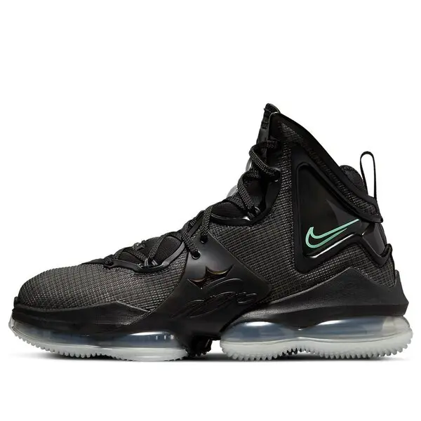 Nike Lebron 19 High Top Sneakers - Black/green