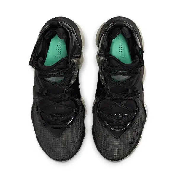 Nike Lebron 19 High Top Sneakers - Black/green