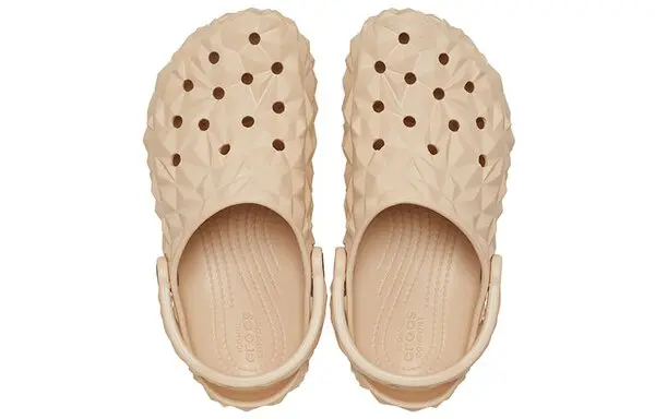 CROCS Classic Geometric Clogs - Beige
