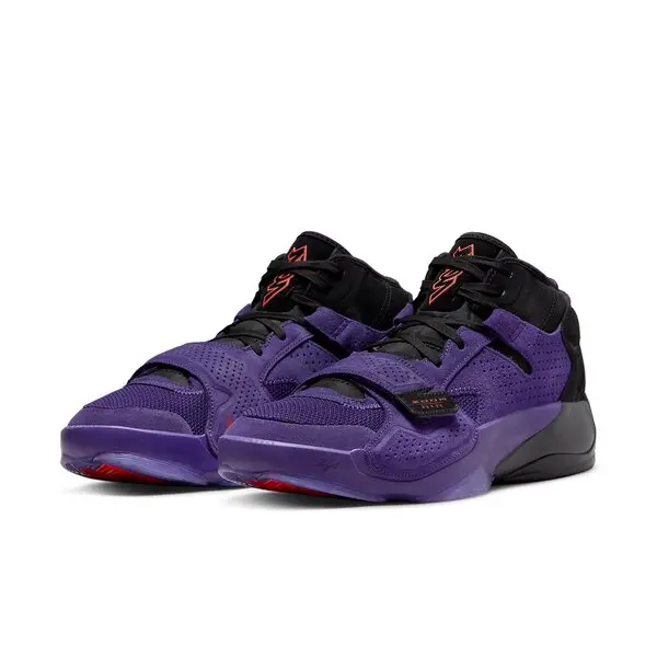 JORDAN Air Zion 2 Pf Athletic Sneakers - Purple/black