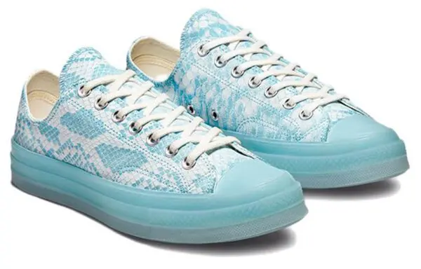 CONVERSE Golf Wang X Chuck 70 Low 'blue Python - Blue/white