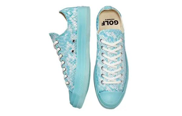 CONVERSE Golf Wang X Chuck 70 Low 'blue Python - Blue/white