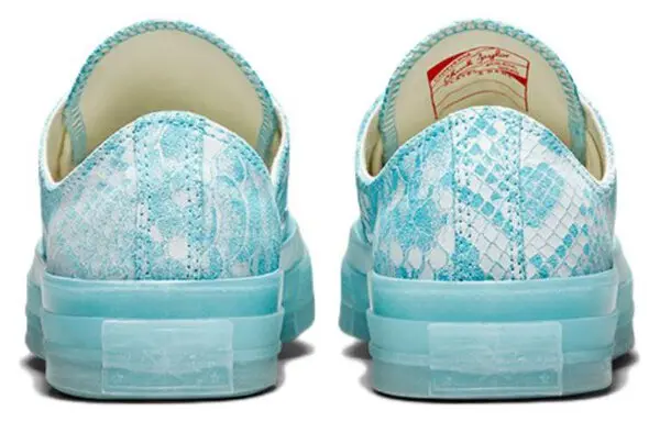 CONVERSE Golf Wang X Chuck 70 Low 'blue Python - Blue/white