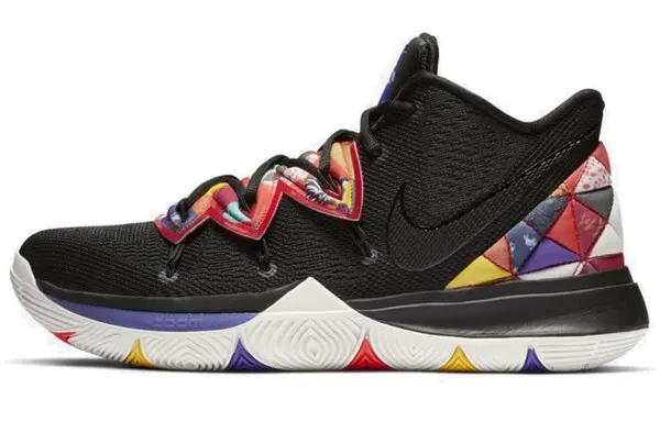 Nike Kyrie 5 Ep Basketball Sneakers - Black/multi