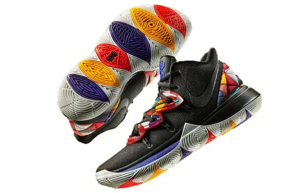 Nike Kyrie 5 Ep Basketball Sneakers - Black/multi
