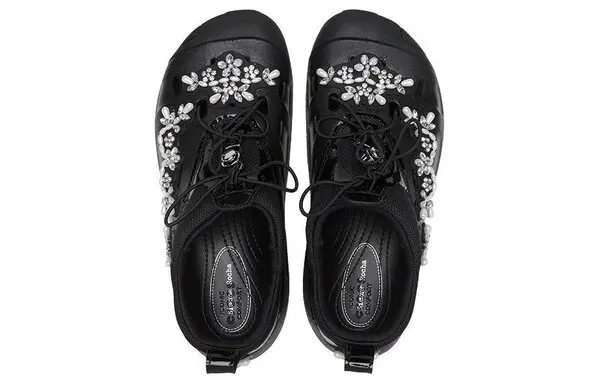 CROCS X Simone Rocha Embellished Low Top Sneakers