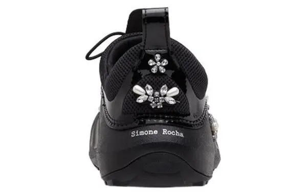 CROCS X Simone Rocha Embellished Low Top Sneakers