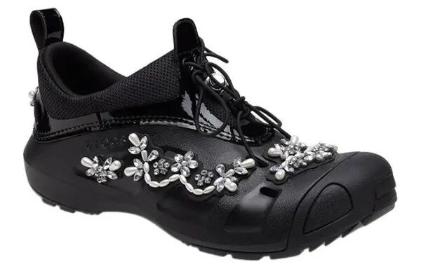 CROCS X Simone Rocha Embellished Low Top Sneakers