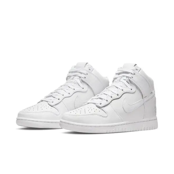 Nike Dunk High Premium "pick-up" Lace-up Sneakers - White